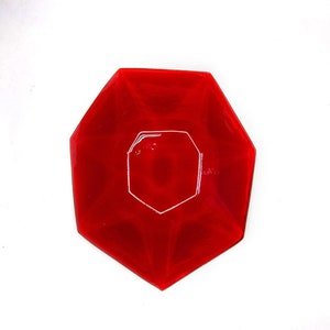 Siren Cosplay Necklace or Gem Heptagon Gem Flat Back Jewel - Etsy