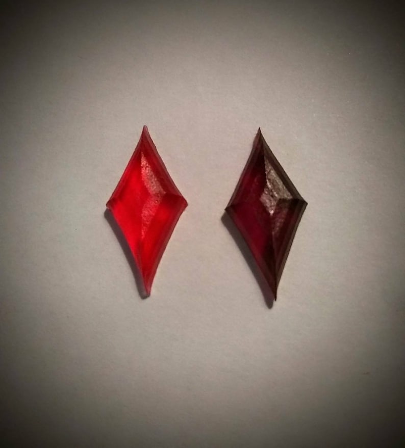 Forehead Gem Earring Gem Flat Back Jewel Raven Cosplay | Etsy