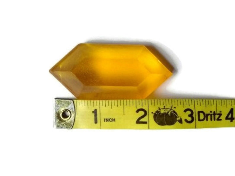 Large Resin Rupee Cosplay Gem Flat Back Hexagon Jewel | Etsy