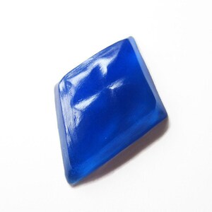Large Faceted Rhombus Gem, Flat Back Jewel, Resin Diamond Cabochon for ...