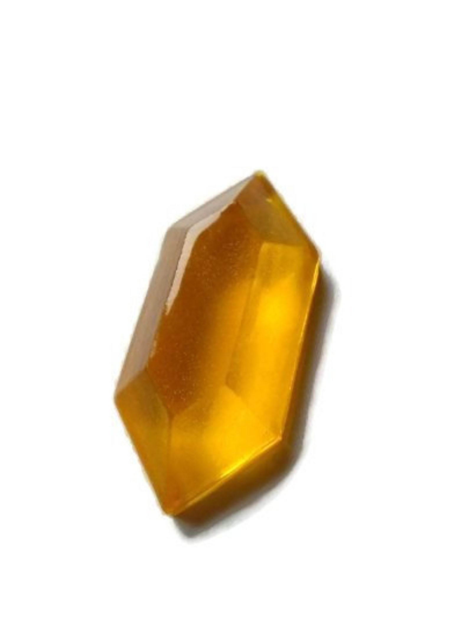 Large Resin Rupee Cosplay Gem Flat Back Hexagon Jewel | Etsy