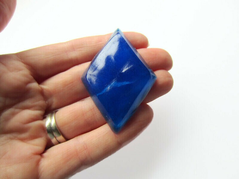 Large Faceted Rhombus Gem Flat Back Jewel Resin Diamond | Etsy