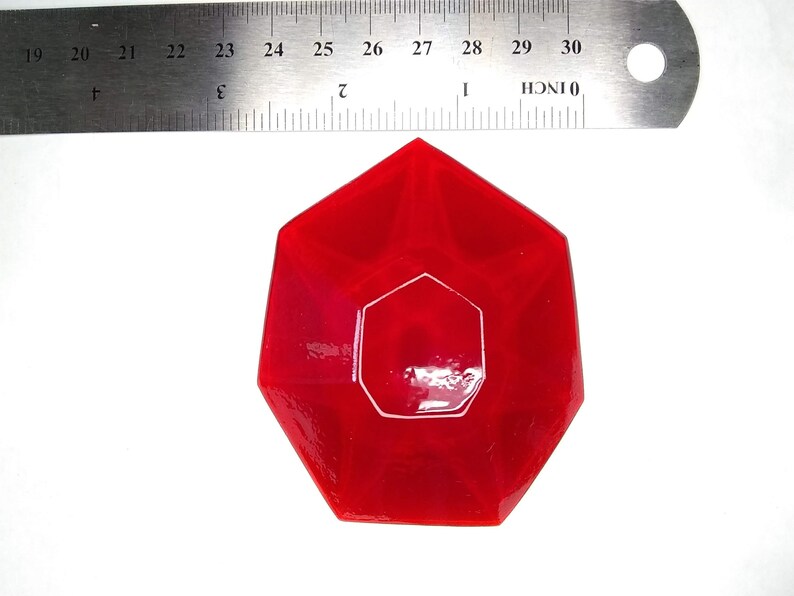 Siren Cosplay Necklace or Gem Heptagon Gem Flat Back Jewel - Etsy