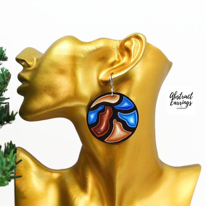 AbstractEarrings - Etsy