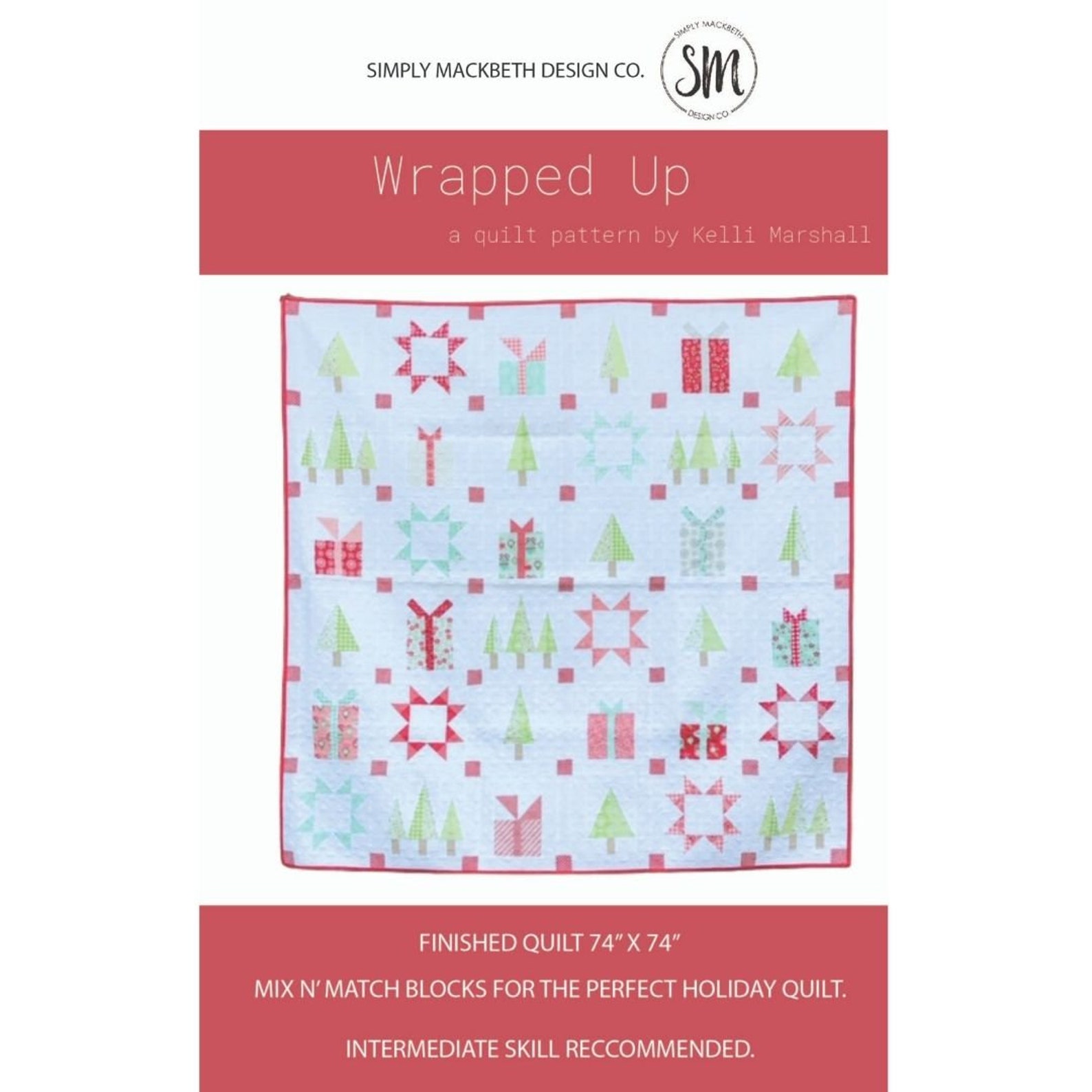 Wrapped up Quilt Pattern PDF | Etsy