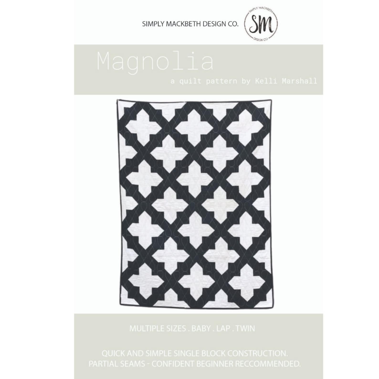 Magnolia Quilt Pattern PDF - Etsy