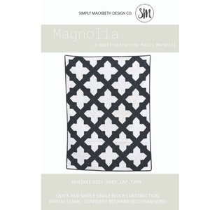 Magnolia Quilt Pattern - PDF - Etsy