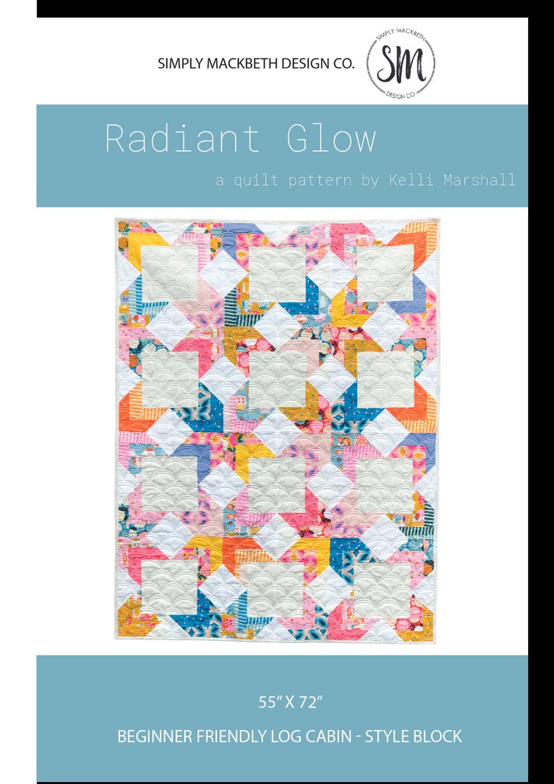Radiant Glow Quilt Pattern PDF | Etsy