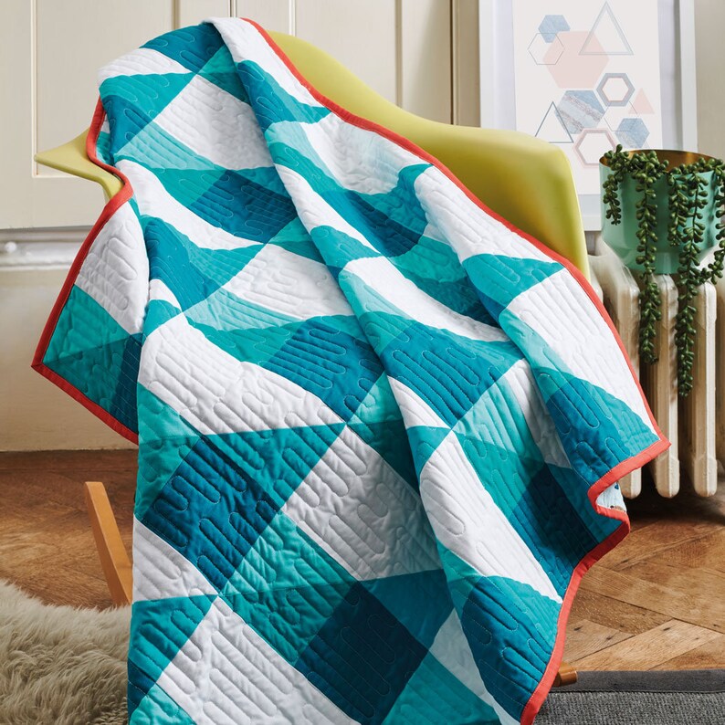 Make Waves Quilt Pattern PDF - Etsy