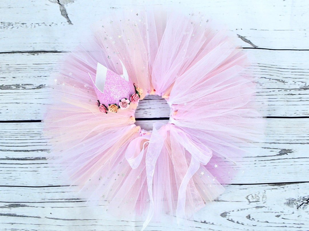 Fairy Tutu Skirt Pink Sparkly Tutus for Girls Birthday Outfit - Etsy UK