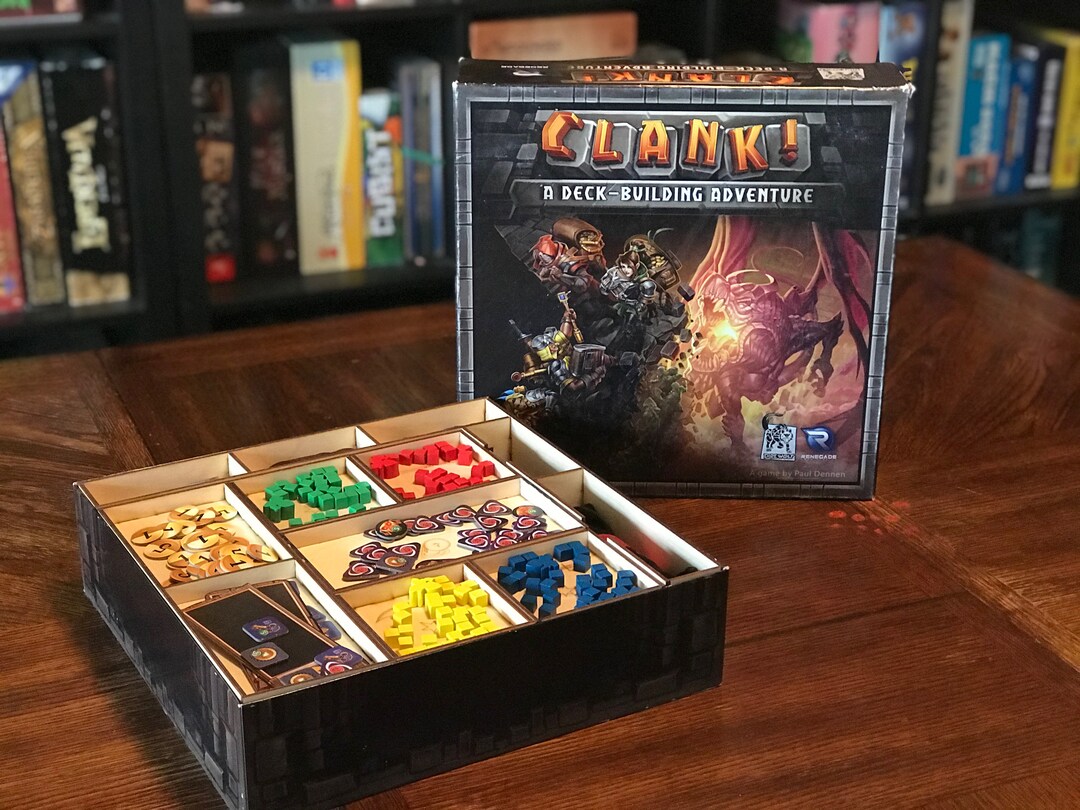 Clank! (with Expansions) - Laser-cut Wood Insert - Etsy