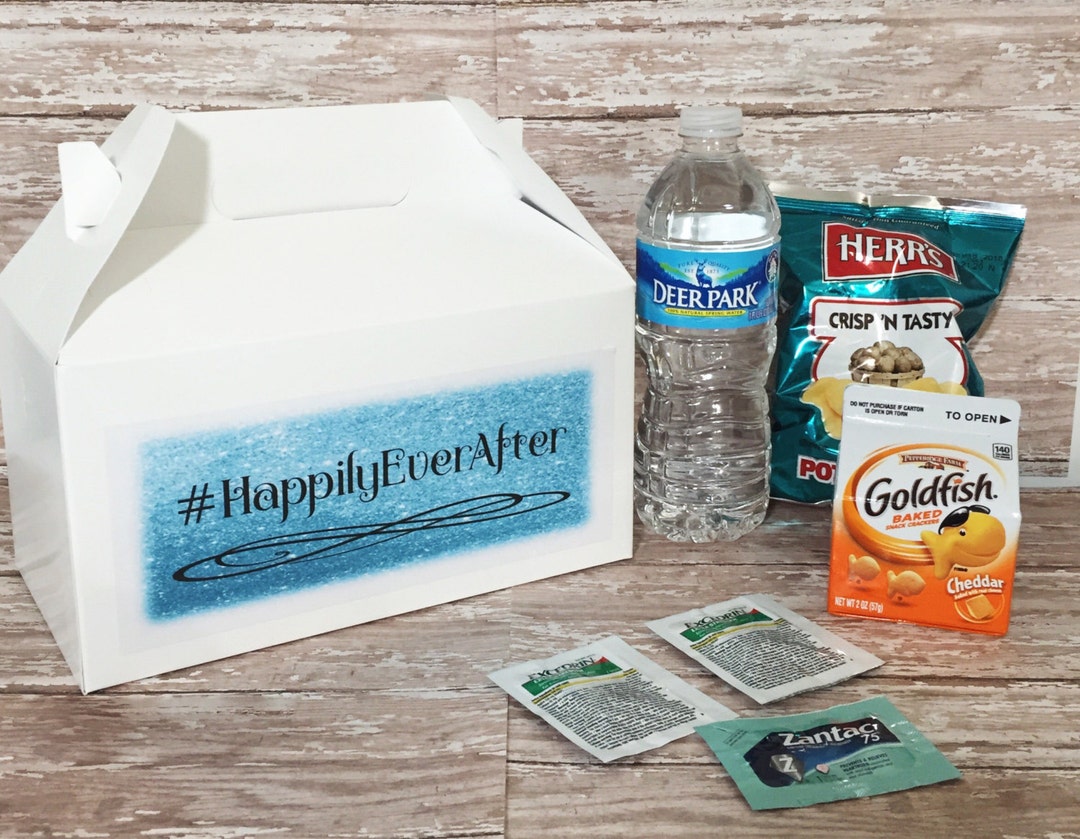 10 Personalized Welcome Boxes Gable Boxes Out of Town Boxes Welcome ...