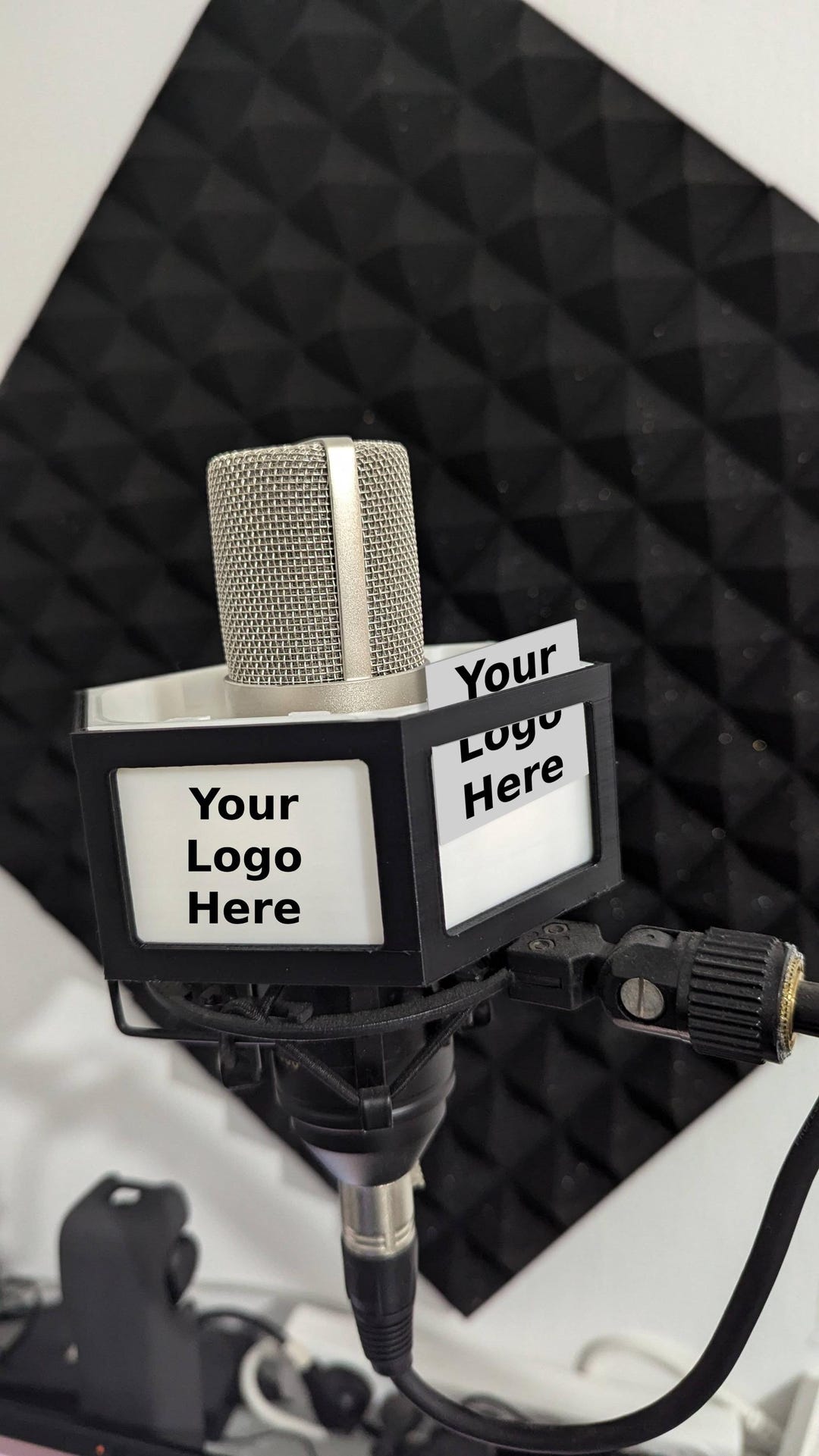 Hexagonal Customizable Microphone Flag - Etsy