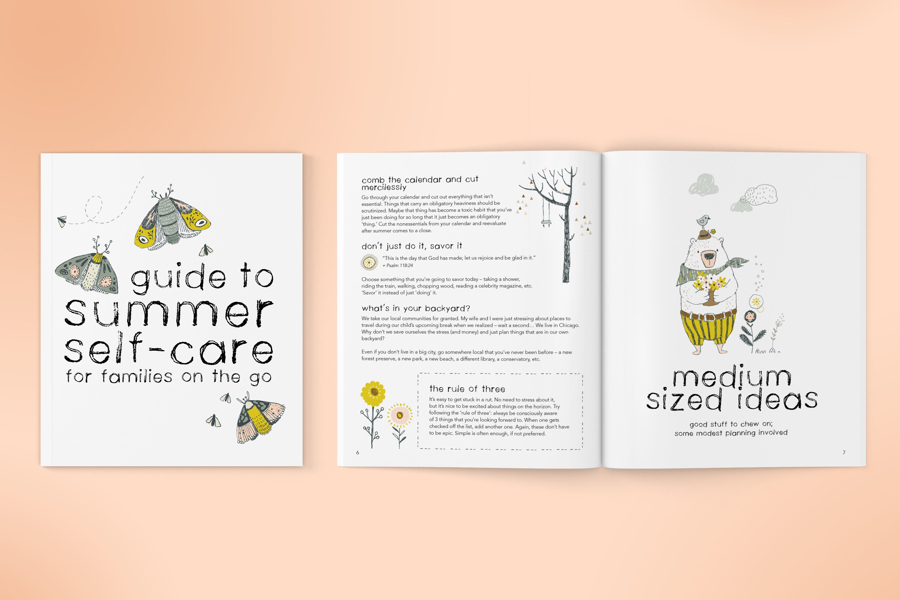 Guide to Summer Self-care for Families on the Go • Summer Devotional ...