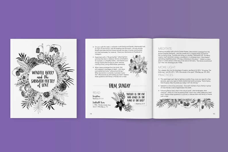 Wendell Berry and the Sabbath Poetry of Lent Lenten - Etsy