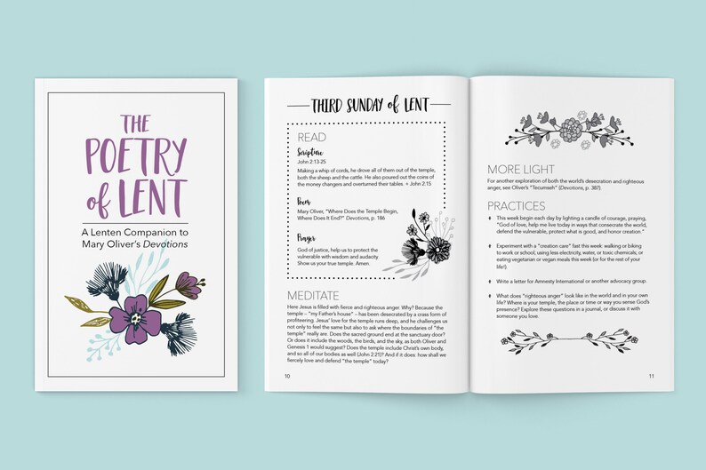 The Poetry of Lent: A Lenten Companion to Mary Oliver's "devotions ...