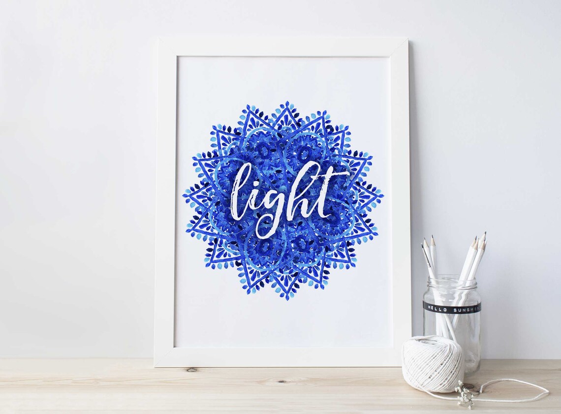 Advent Mandalas - Set of 7, Printable Art, Instant Download, Christian ...