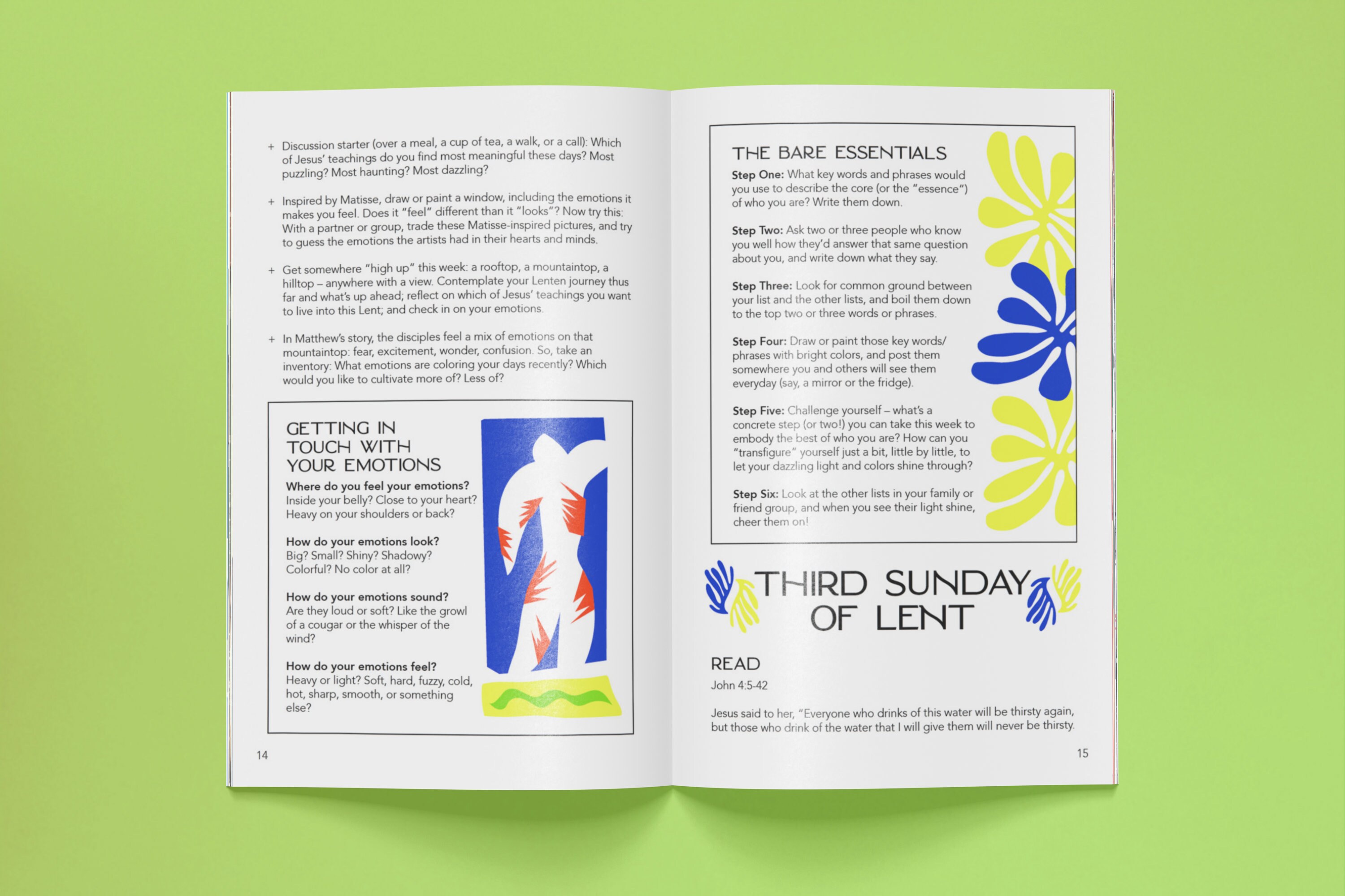 Henri Matisse and the Colors of Lent • Lenten Devotional • Printable ...