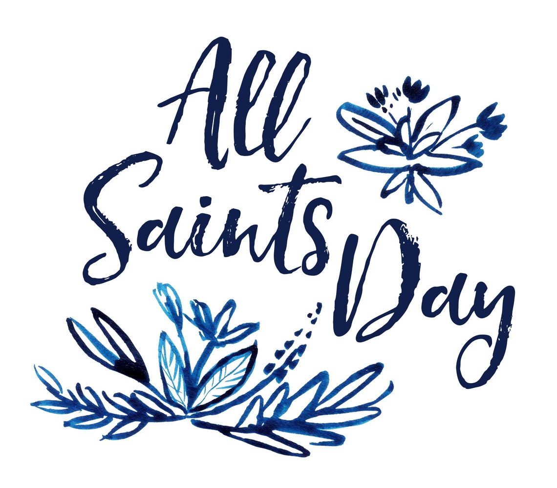 All Saints Day Printable Art, Instant Download, Christian Art ...