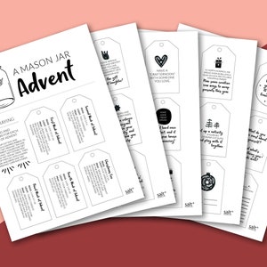 A Mason Jar Advent: Advent Calendar • Advent Devotional for All Ages ...