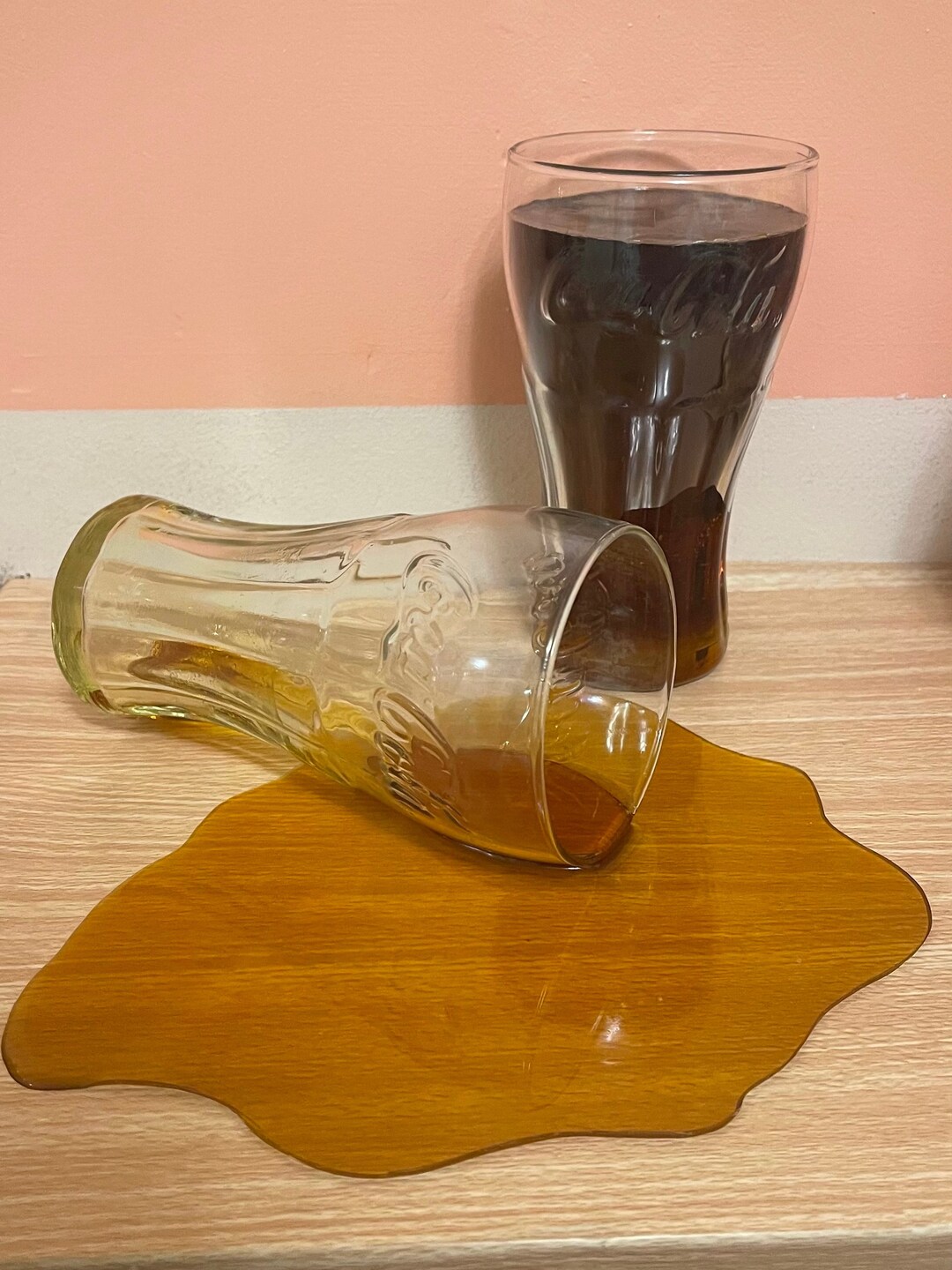 Coke Diet Coke Faux Food and Drink Prop Spilled drink Gag - Etsy