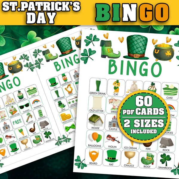 St Patricks Day Card - Etsy