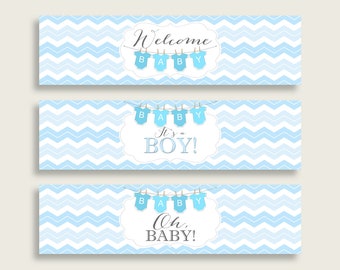 Chevron Baby Shower | Etsy