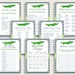 Alligator Baby Shower Games Printable Pack, Blue Green Baby Shower ...