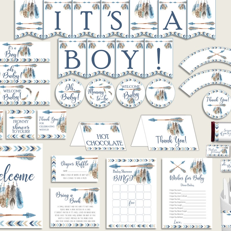 Boy Tribal Decorations - Etsy