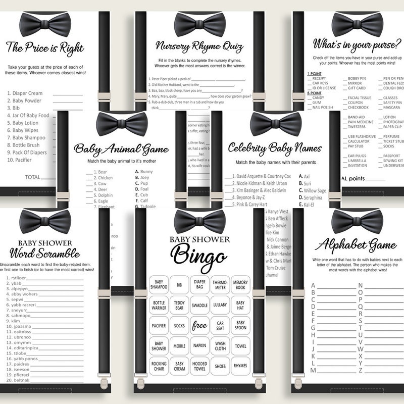 Baby Girl Bowtie Theme - Etsy