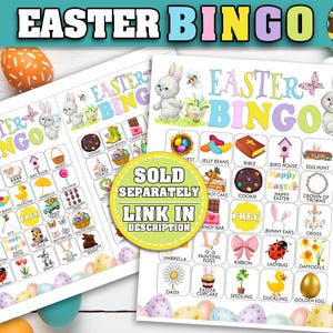 Easter Scavenger Hunt Game for Kids, Indoor Outdoor Easter Hunt, Home ...