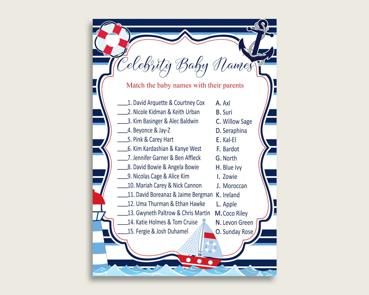 Nautical Baby Girl Names