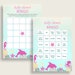 Under the Sea Baby Shower Bingo Cards Printable, Pink Green Baby Shower ...