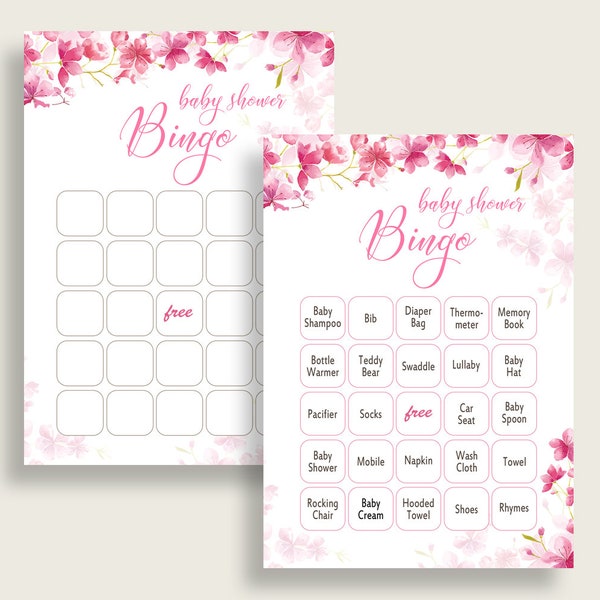 Cherry Blossom Baby Shower - Etsy