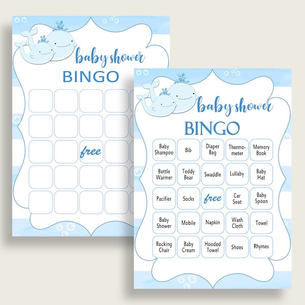 Whale Baby Shower - Etsy