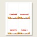 Fall Folded Food Tent Cards Printable, Orange Brown Editable Pdf Buffet ...