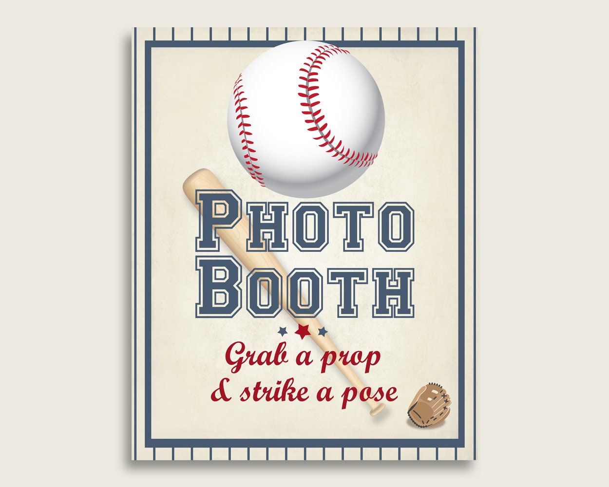 Strike Sign Baseball