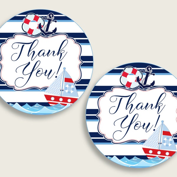 Nautical Gift Tags - Etsy