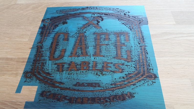 Custom Logo Table Tops - Etsy