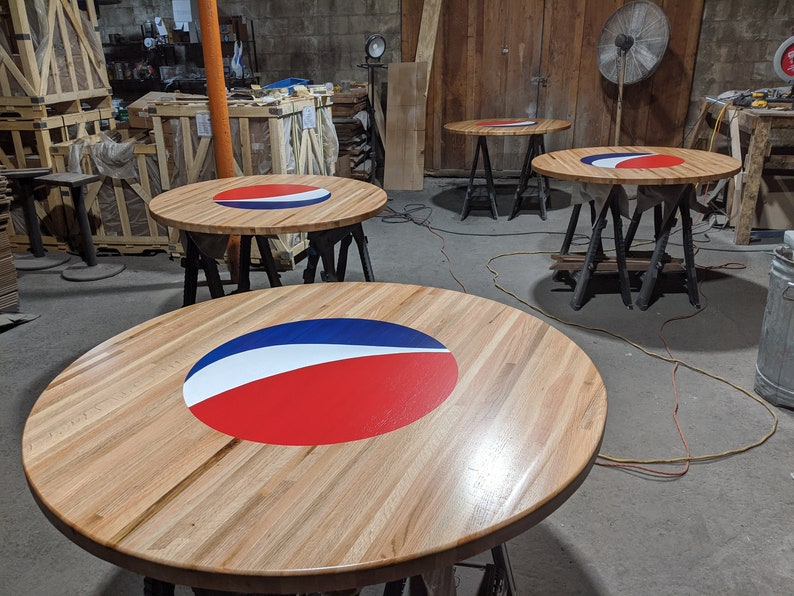 Custom Logo Table Tops - Etsy