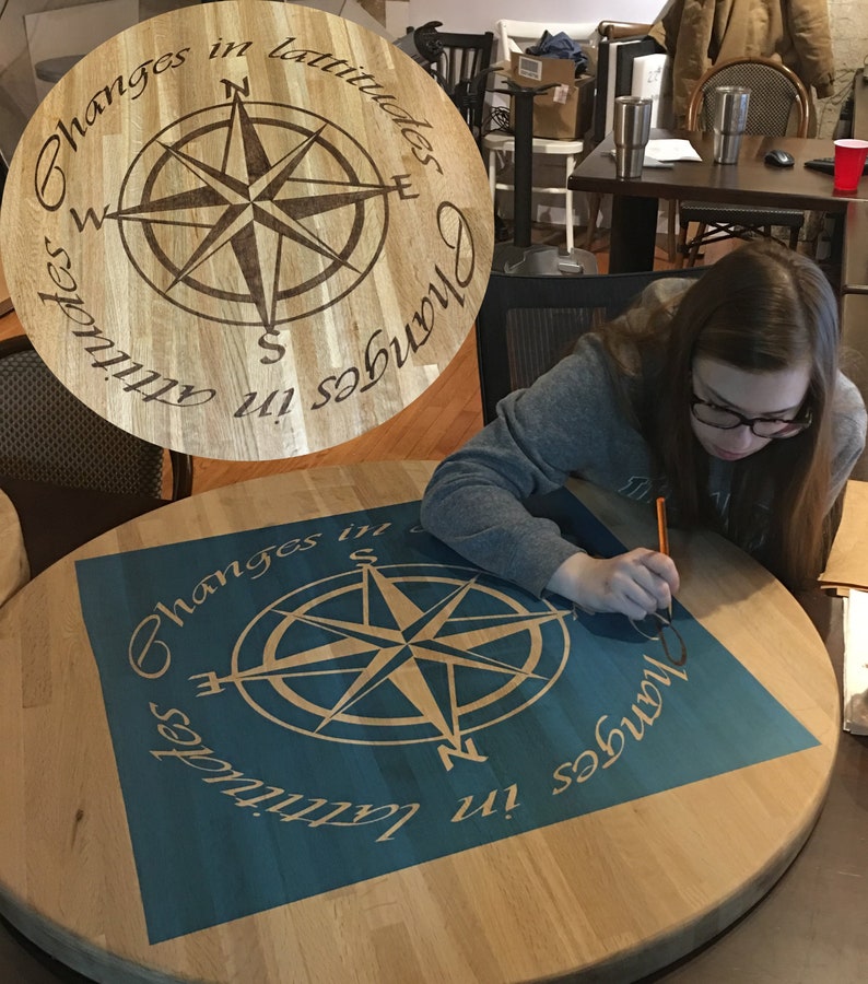 Custom Logo Table Tops - Etsy