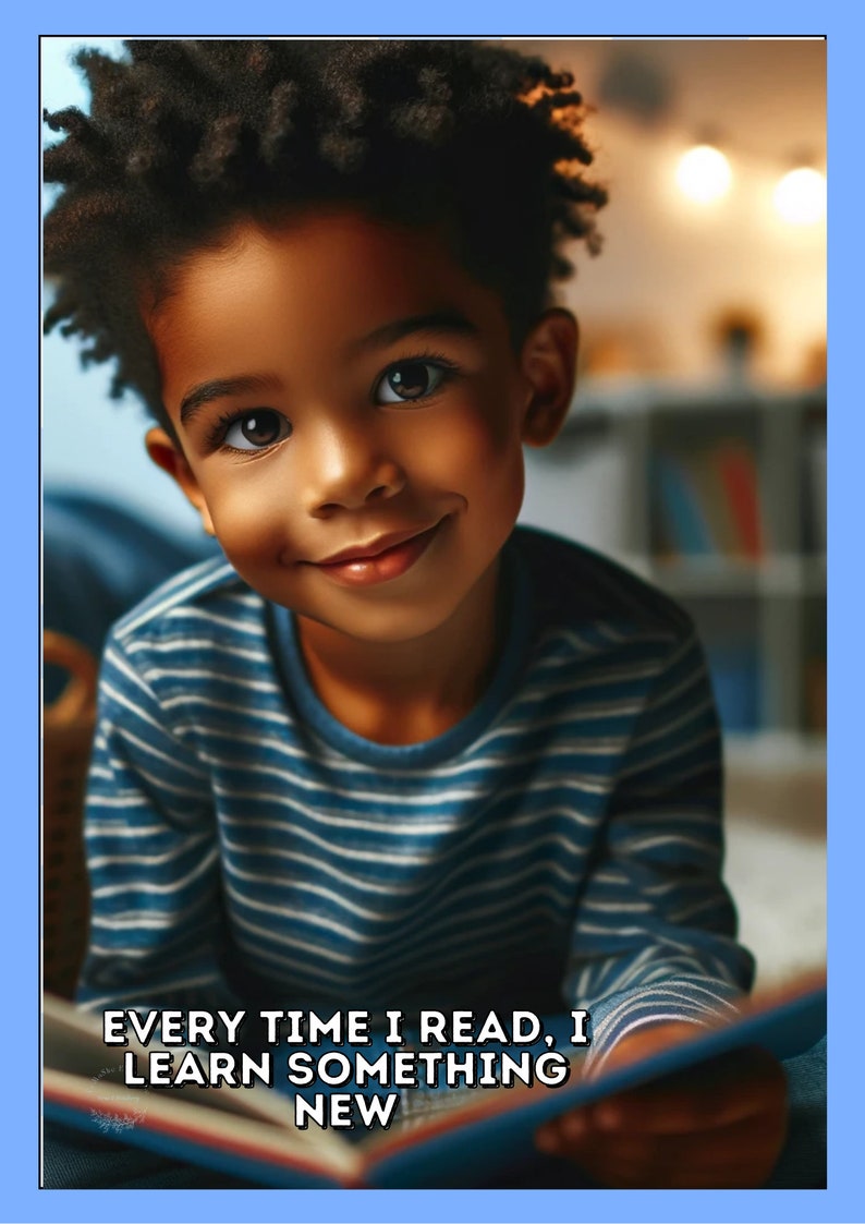 Positive Affirmation Reading Cards - Etsy