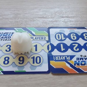 Digimon Inspired TCG Digi-egg Memory Counters 3D Printed - Etsy