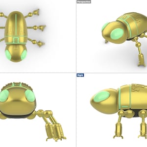 Spy Kids Inspired R.A.L.P.H Robot STL Digial File ONLY - Etsy