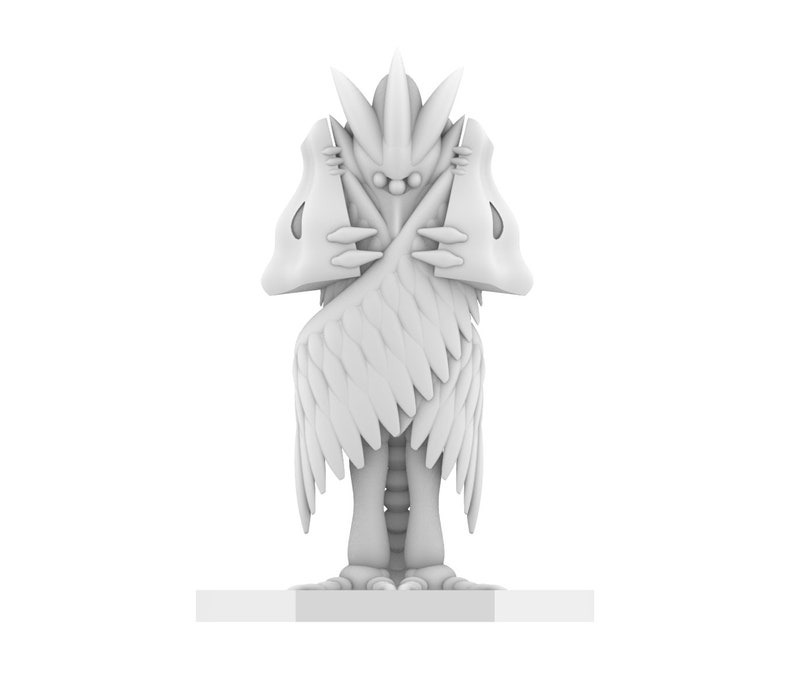 Digimon Frontier Inspired Evil Beast Spirits Digimon - Etsy UK