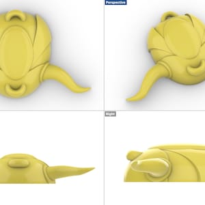 Custome 3 Huntik Inspired Amulets - 3D Model STL File - Digital ...