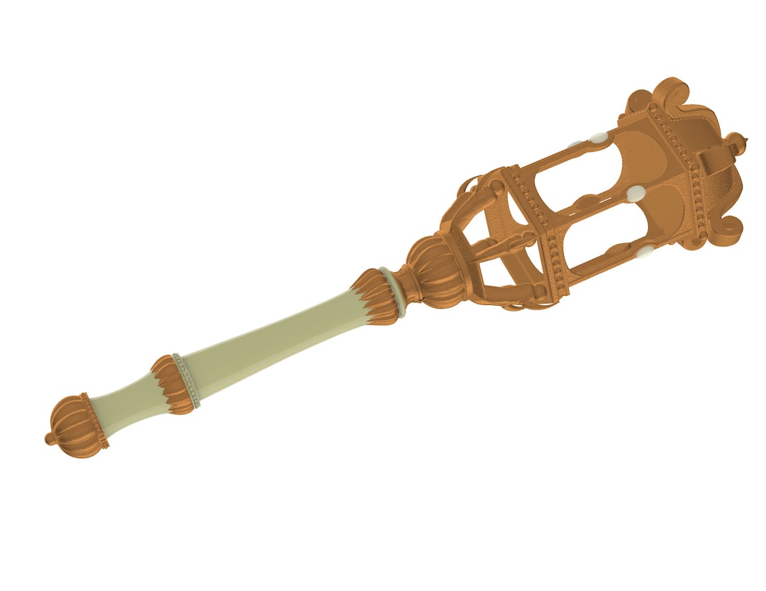 Teenage Mutant Ninja Turtles III Movie 3 (1993) Inspired Scepter STL ...