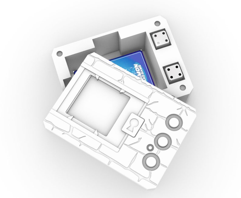 Digimon Inspired TCG Deck Case STL Digital File 1 Design - Etsy