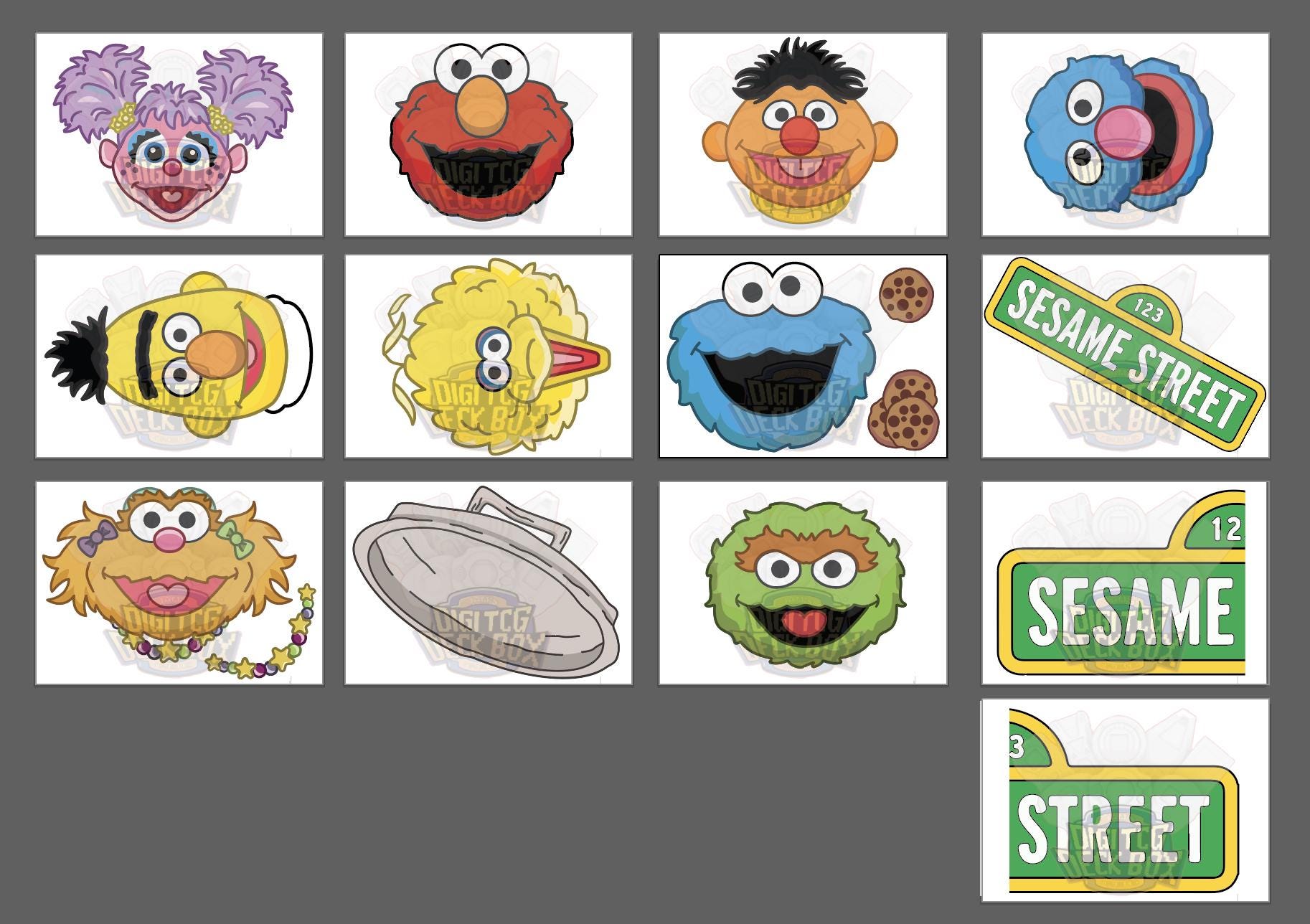 Character Street Photo Booth Props - Etsy
