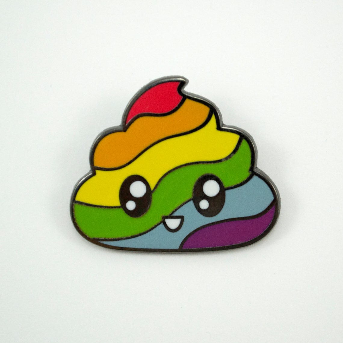 Unicorn Poop Emoji Cute Enamel Pin - Etsy
